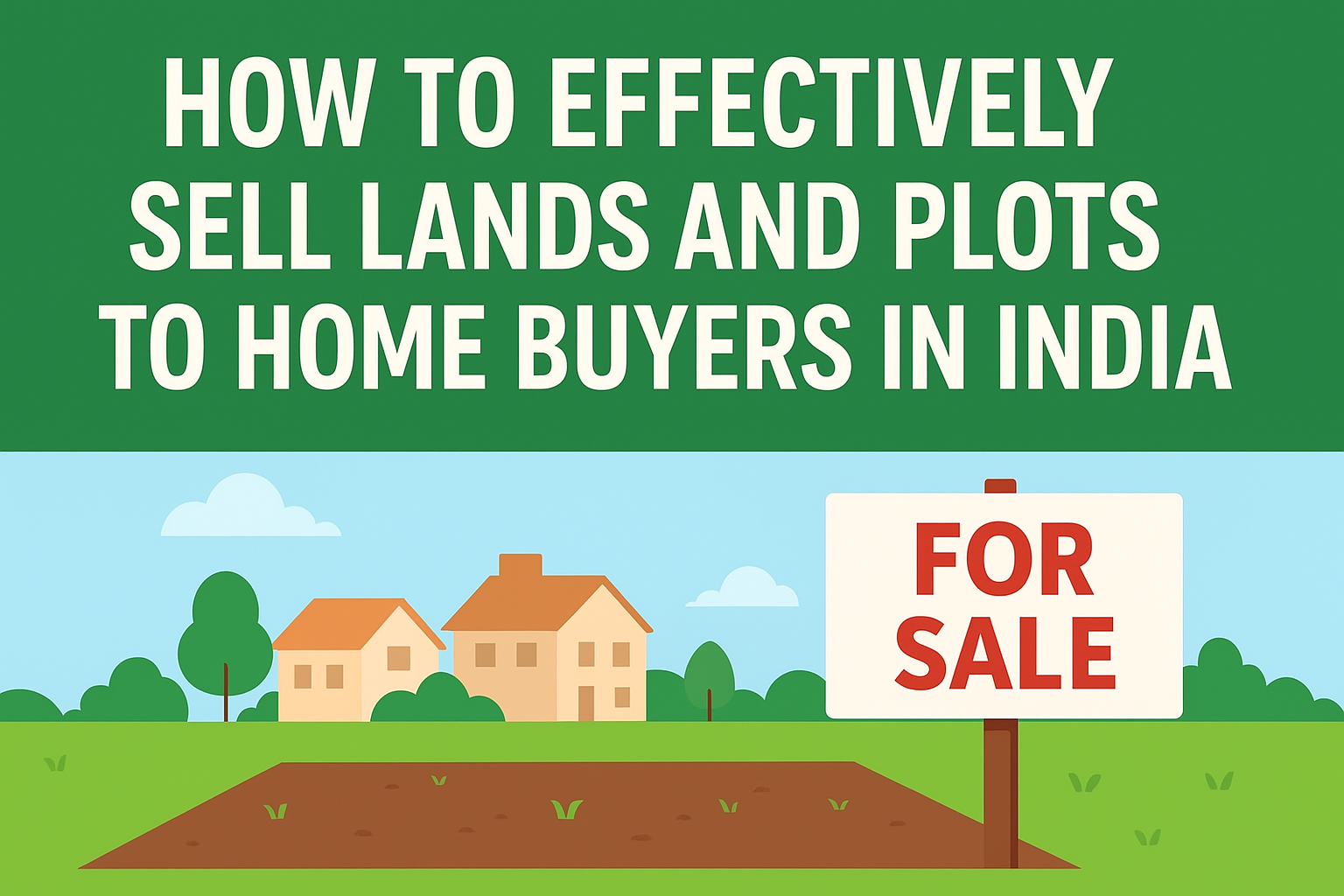 How to Effectively Sell Lands and Plots to Home Buyers in India ...